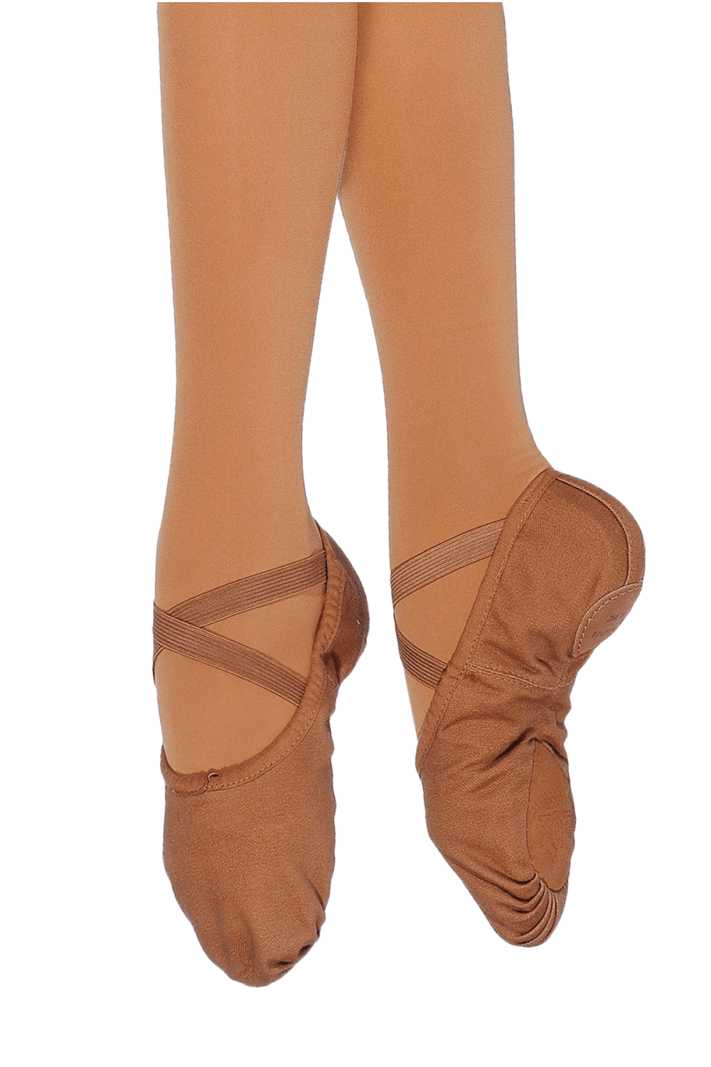 Ballet Shoes Tan Bow Trim Flat Leather Look Ballerina Shoes | New Look
